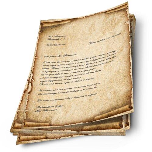 Old Paper | Stationery Paper Antique & History | OLD STYLE | Paper-Me