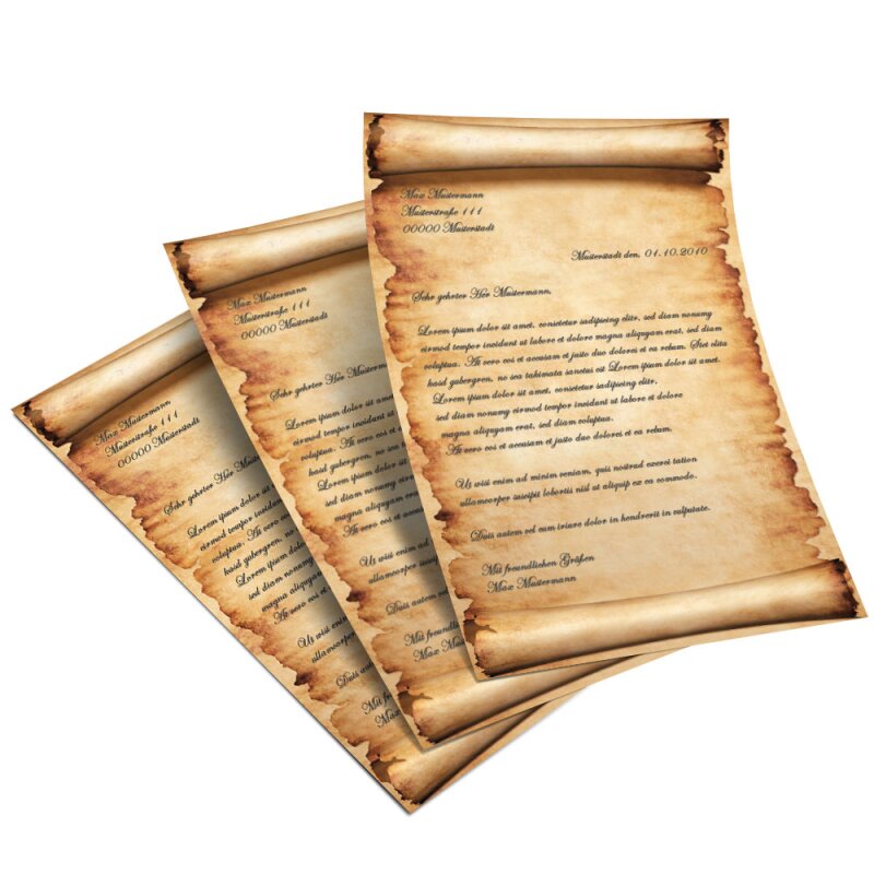 Shop Stationery Online | PARCHMENT | 100 sheets DIN A6 | Paper-Media