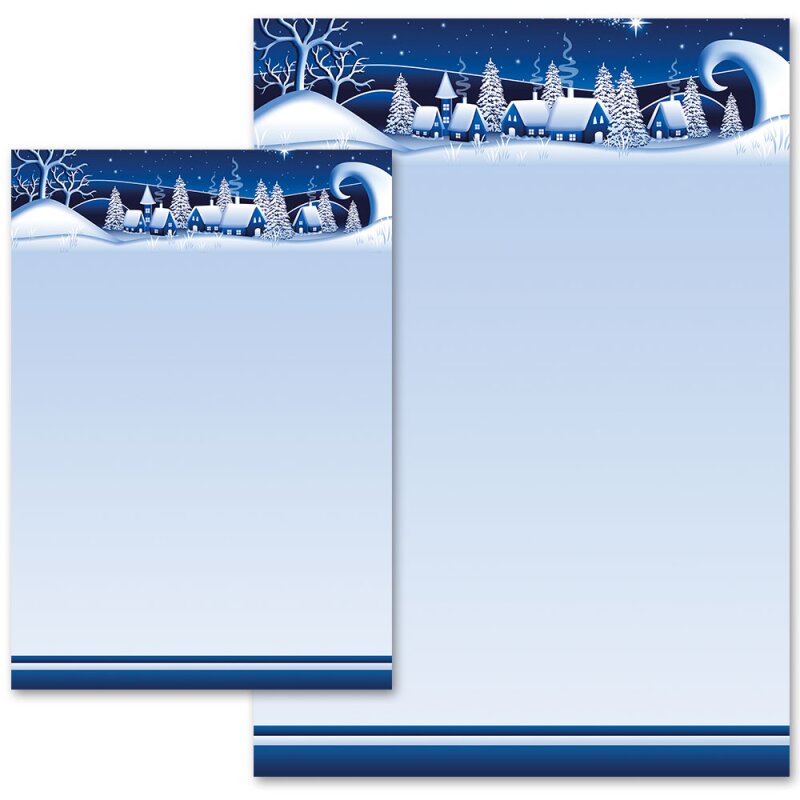 Winter motif | Stationery Paper Christmas, Seasons - Winter | Winter