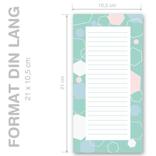 Notepads HEXAGONS | Paper-Media