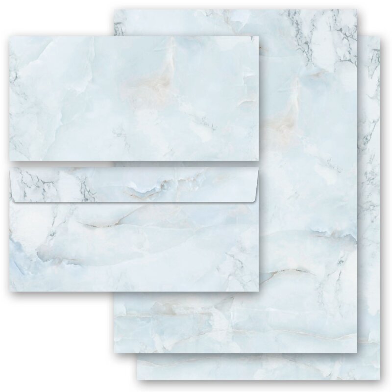 Stationery motif-paper sets Marble & Structure MARBLE TERRACOTTA Marb