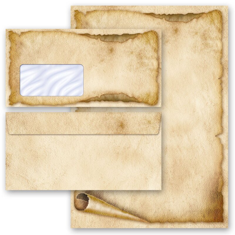 Stationery sets OLD PAPER ROLL Shop Online | Paper-Media