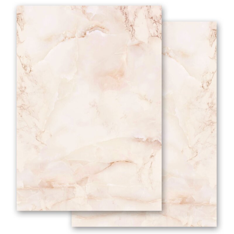 Marmorpapier | Briefpapier Marmor & Struktur MARMOR TERRACOTTA | Pape